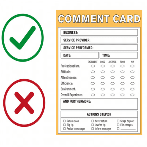 Comment Cards Guide - The Playbook for Feedback Success
